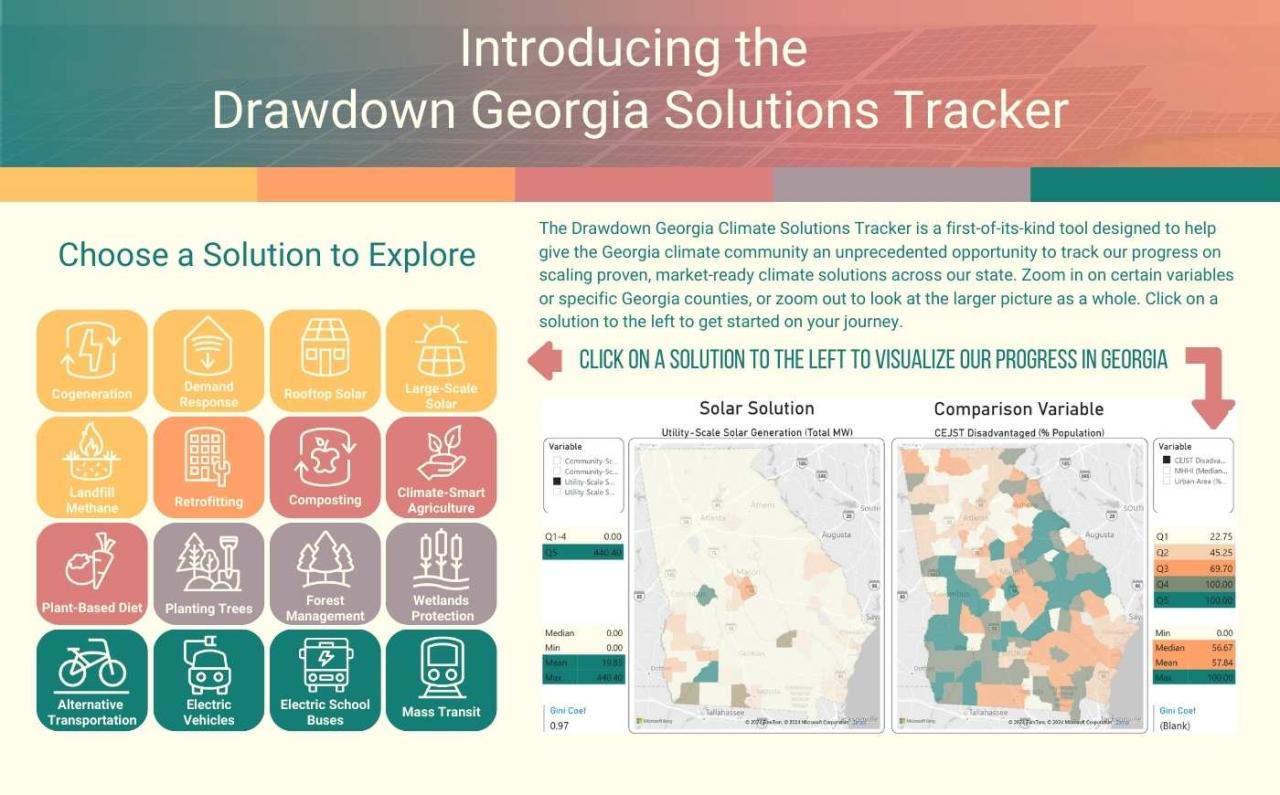 CSRWire - Drawdown Georgia Launches Solutions Tracker To Accelerate Equitable Climate Action ...